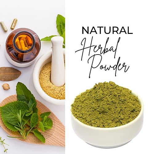 Authentic Herbal powders for hair, face, skin and home remedies